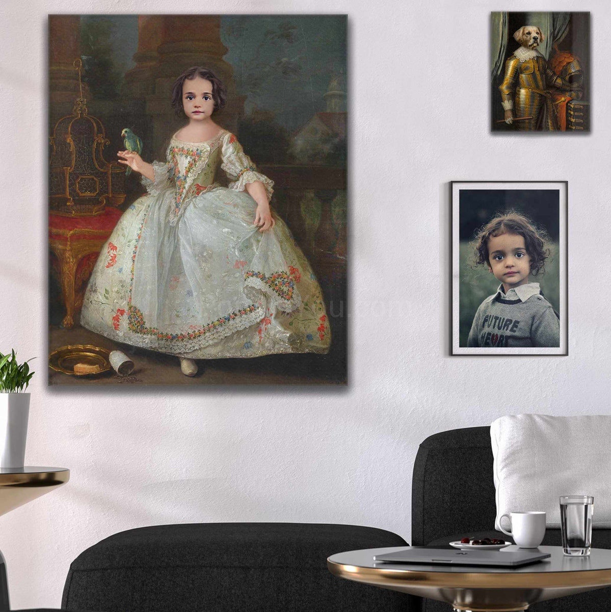 Maria Isabel personalized portrait – PopArtYouShop