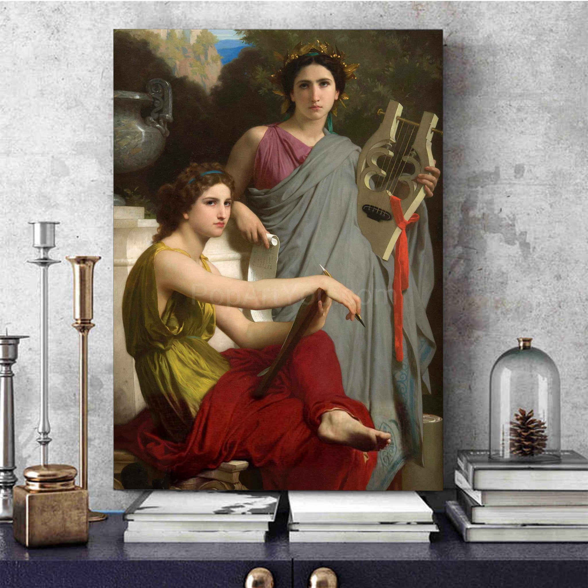Roman Paintings Of Women Rome: Young Woman. /Nyoung Woman Gathering